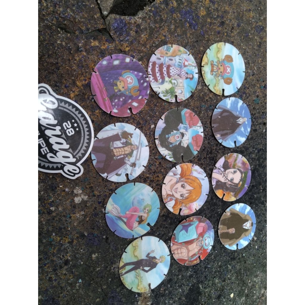 Jual Tazos / Chiki Coins Chiki Balls X One Piece 2nd | Shopee Indonesia