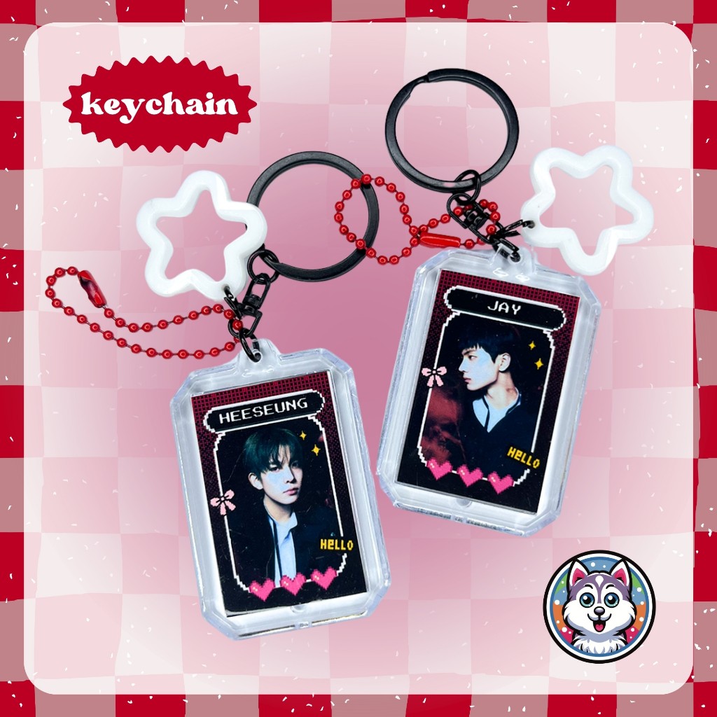 Jual Gantungan Kunci ENHYPEN akrilik (ganci keychain acrylic ENHYPEN ...