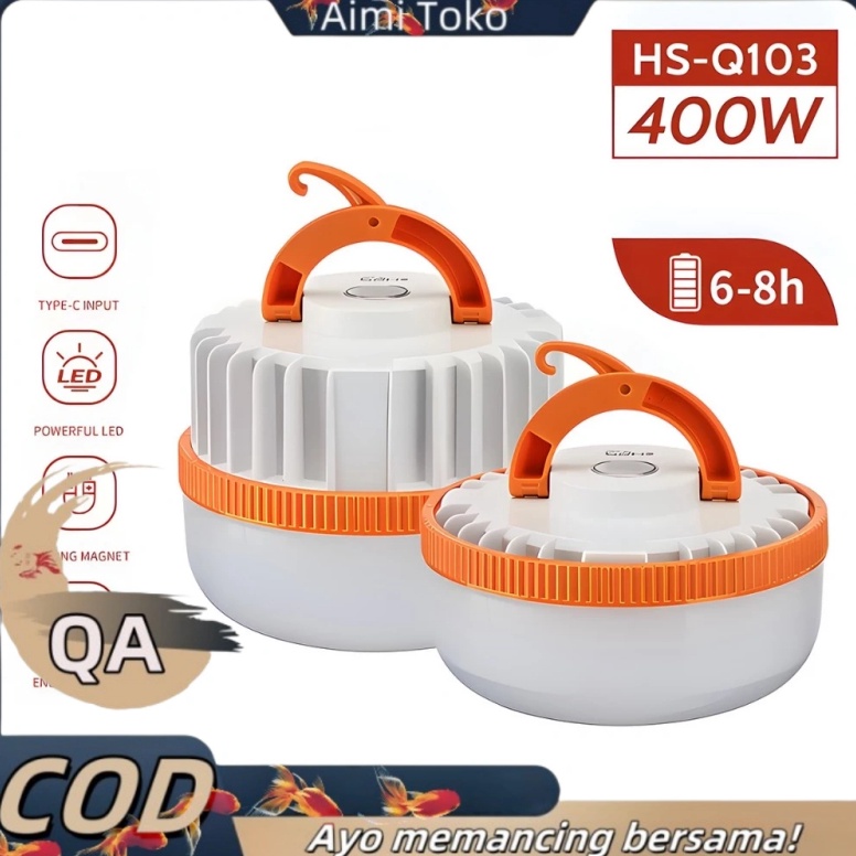 Jual KODE Y34C AIMI COD Lampu 2 PCS Lampu Emergency Gantung Camping LED ...