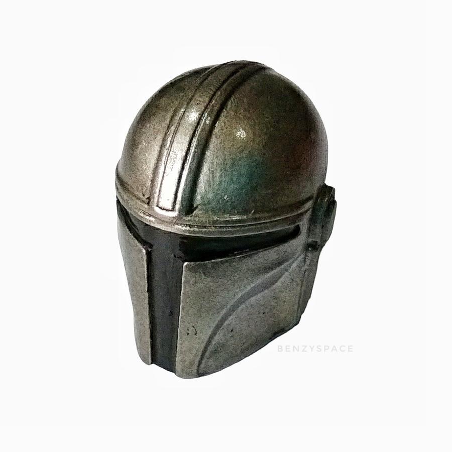 Jual 1/12 Scale Mandalorian Helmet Custom Black Series SHF Mafex ...