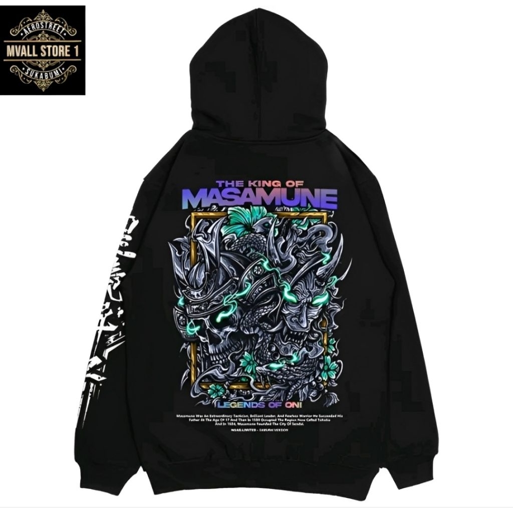 Jual NGAB HOODIE THE KING OF MASAMUNE (LIMITED EDITION) SABLON ...