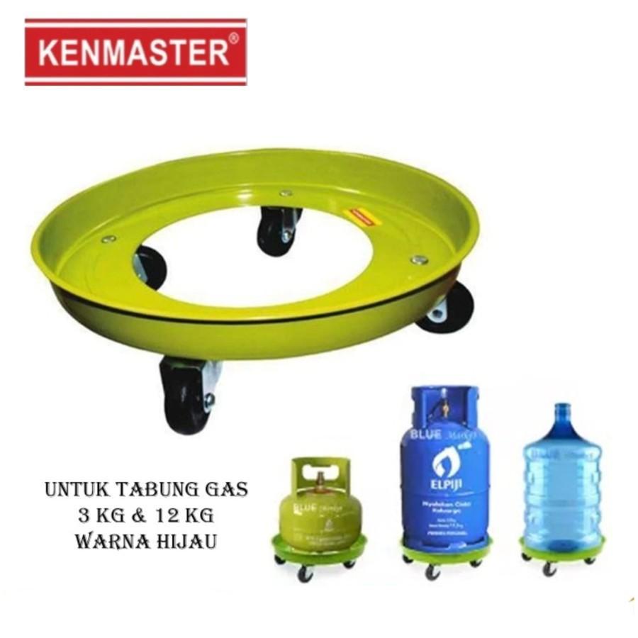 Jual Kenmaster Tatakan Tabung Besi Gas Hijau - TTKK029 - Tatakan Besi ...
