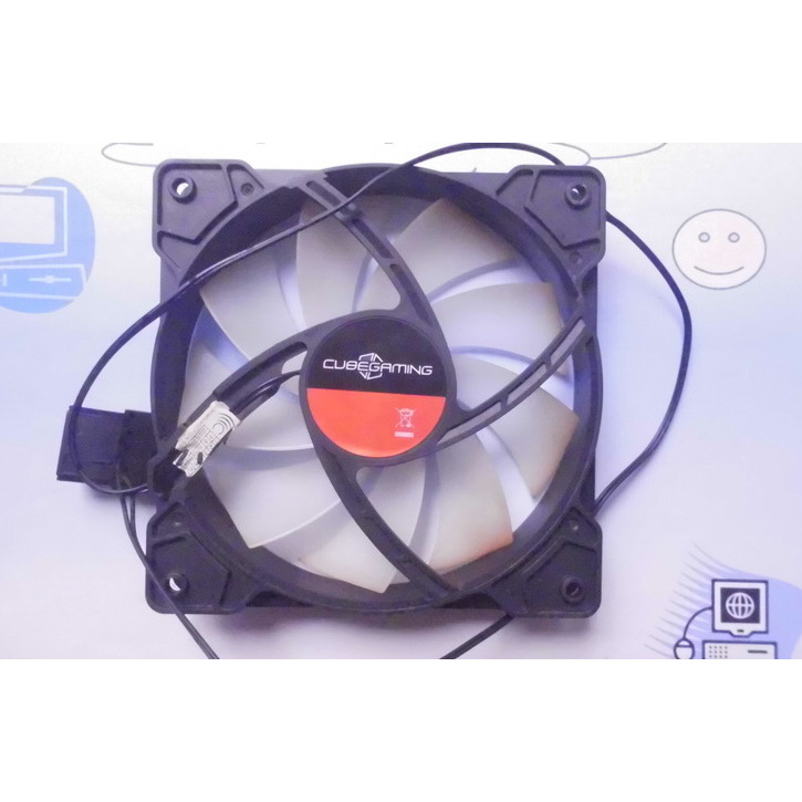 Jual Kipas casing fan case Cube Gaming RGB 120mm or 12cm - Molex ...