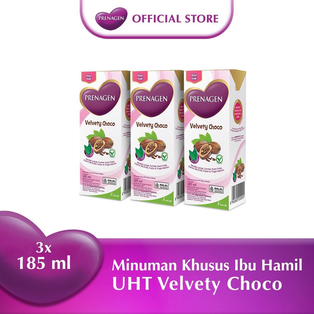 Jual Triple Pack PRENAGEN UHT Choco 185 ml | Shopee Indonesia
