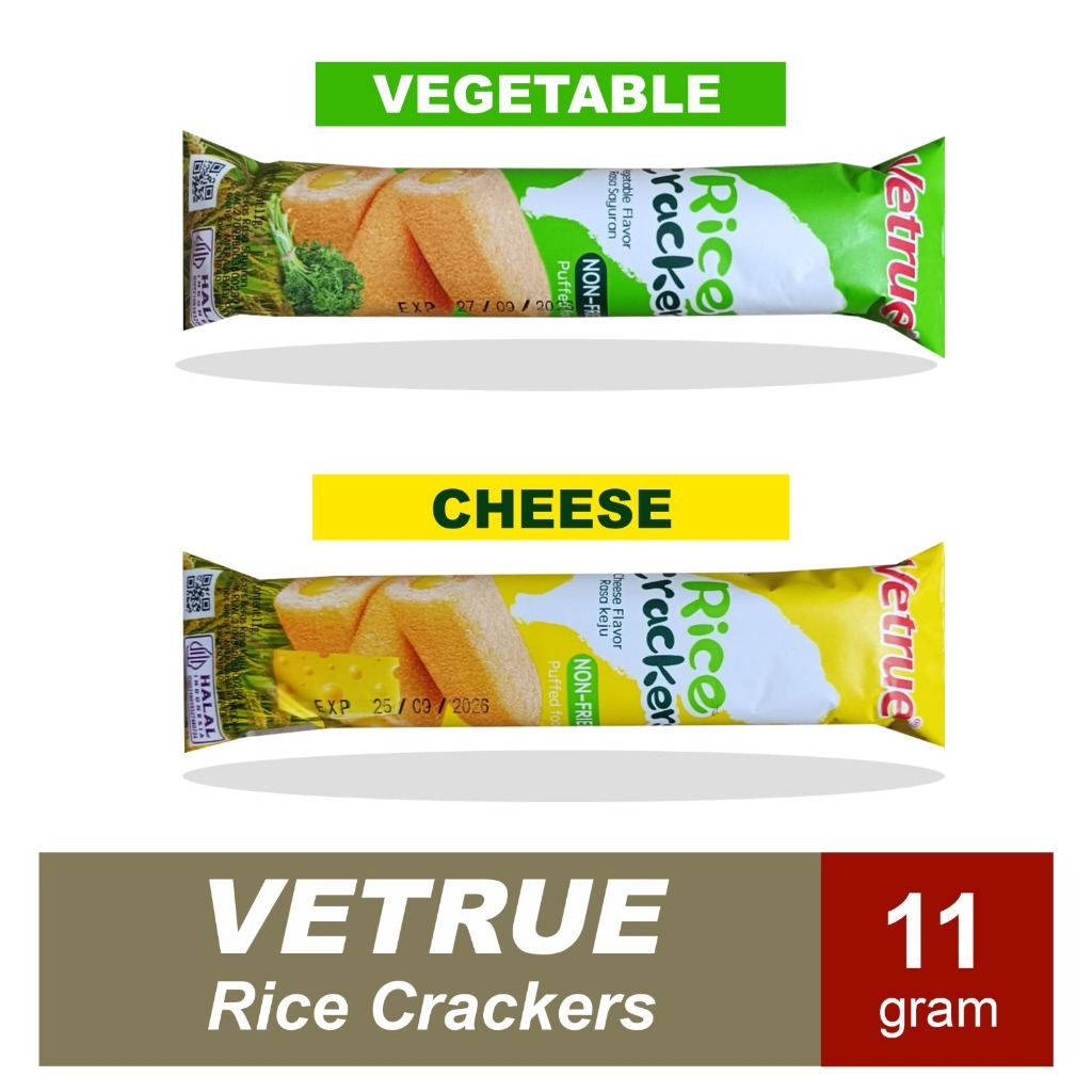 Jual Vetrue Rice Crackers Exp September 2026 PROMO HALAL | Shopee Indonesia