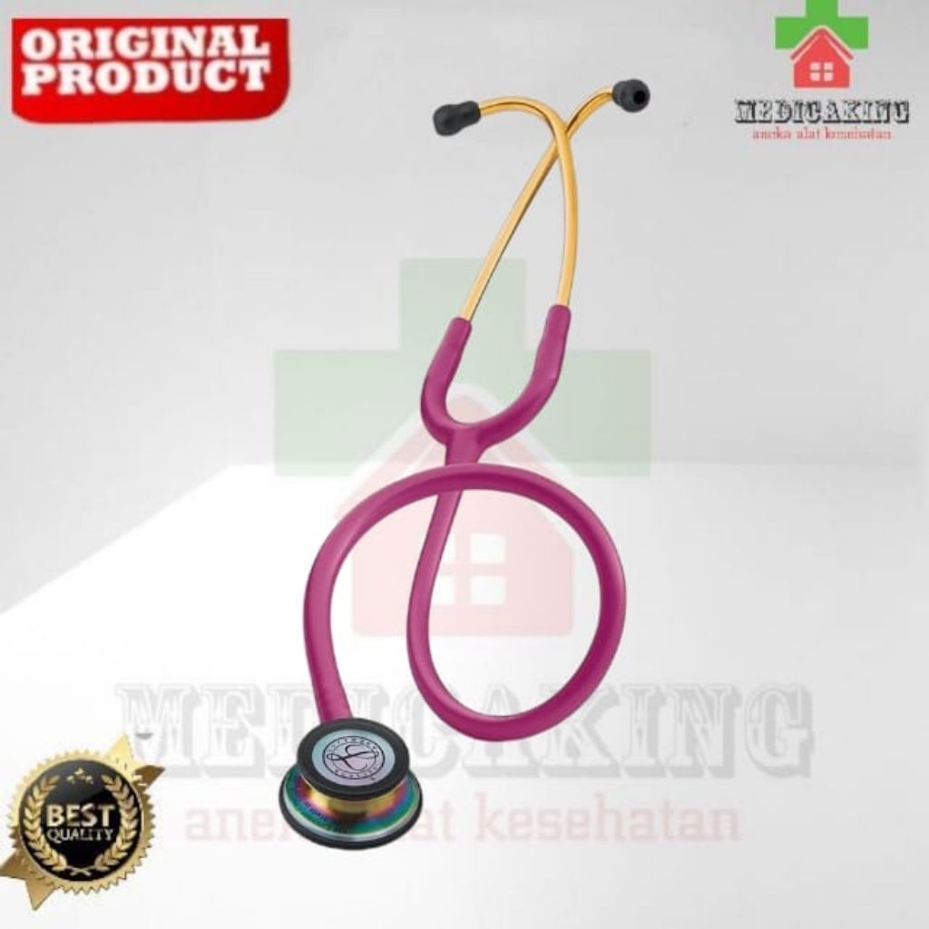 Jual stetoskop littmann classic III raspberry rainbow | Shopee Indonesia