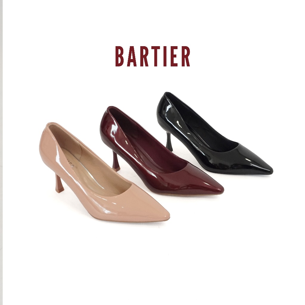 Jual BARTIER - HEELS SEPATU KERJA WANITA SEPATU HAK WANITA GLOSS DOVE ...
