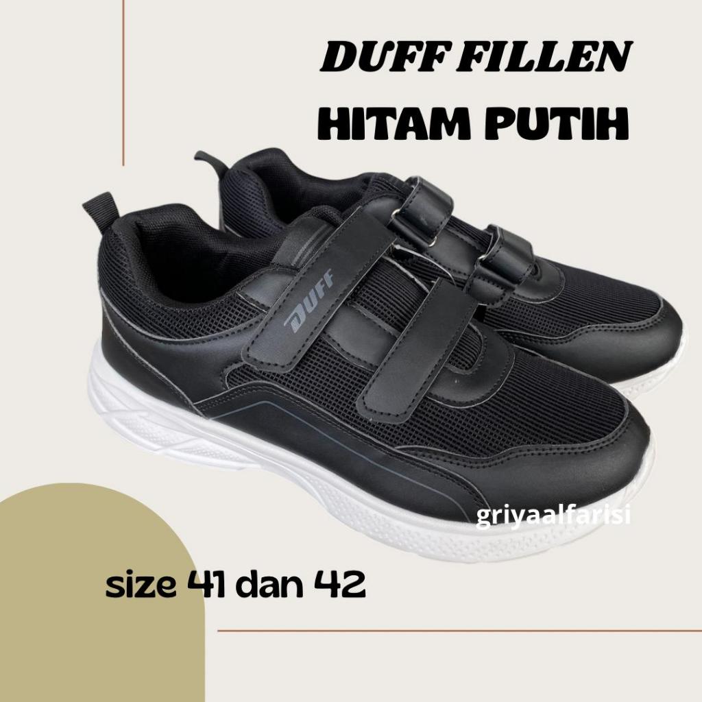 Jual Griya Alfarisi - Sepatu Sneakers Duff Perekat Fillen | Shopee ...