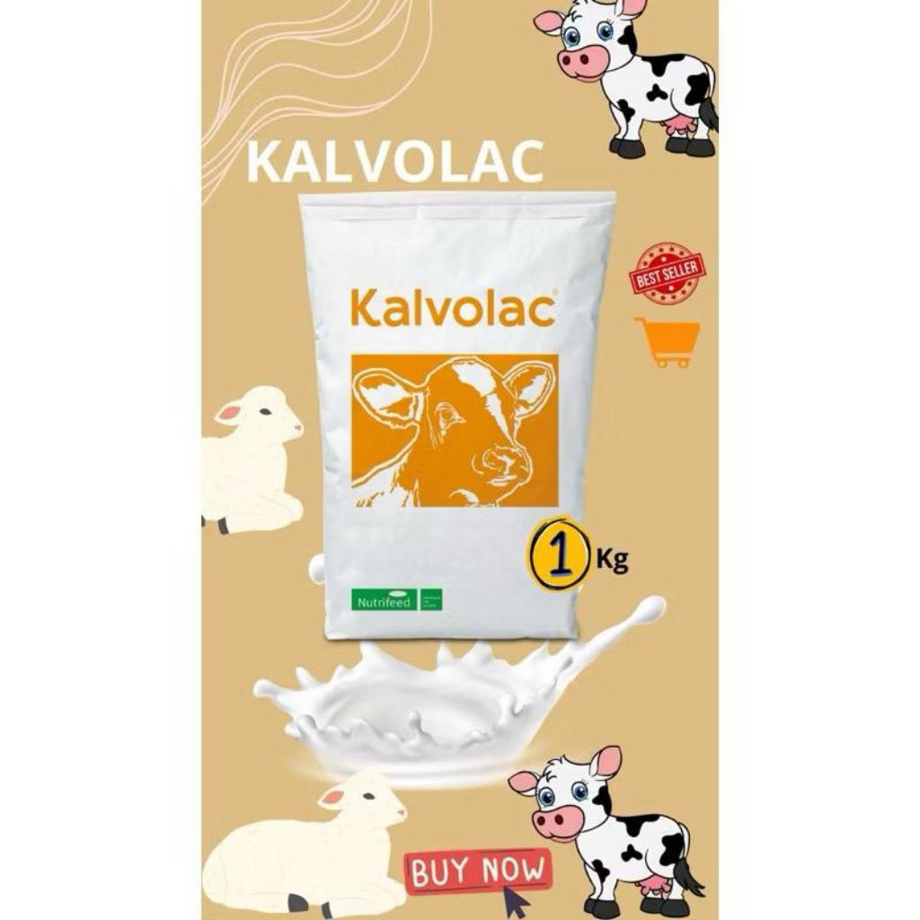 Jual KALVOLAC NUTRIFEED kemasan 1kg,susu untuk anak kambing(cempe) dan ...
