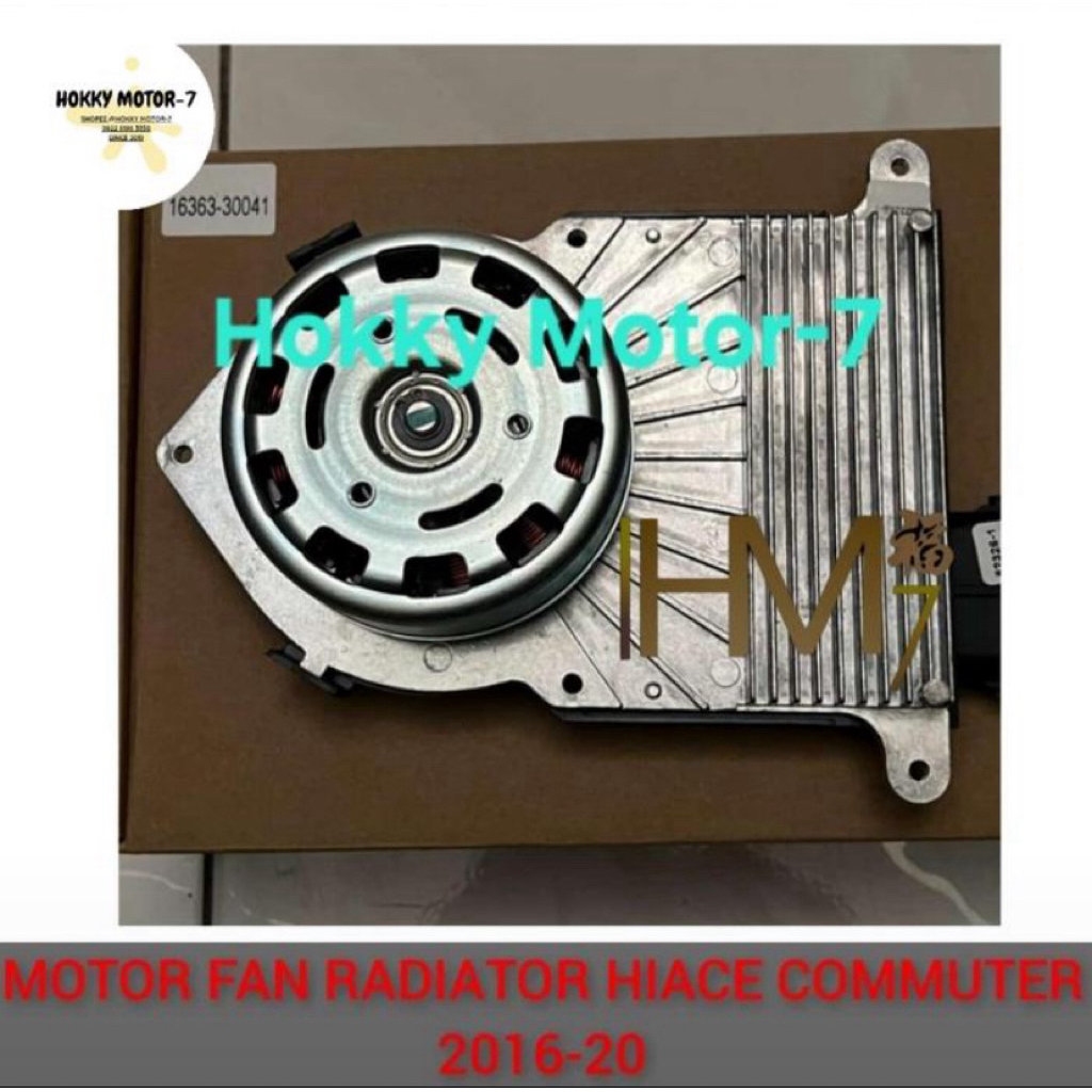 Jual motor fan radiator hiace commuter 2016-2020 barang baru atau gres ...