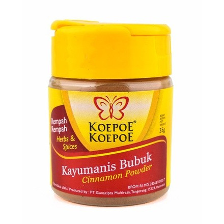 Jual Koepoe Koepoe Kayumanis Bubuk / kayu manis / Cinnamon Powder 35gr ...