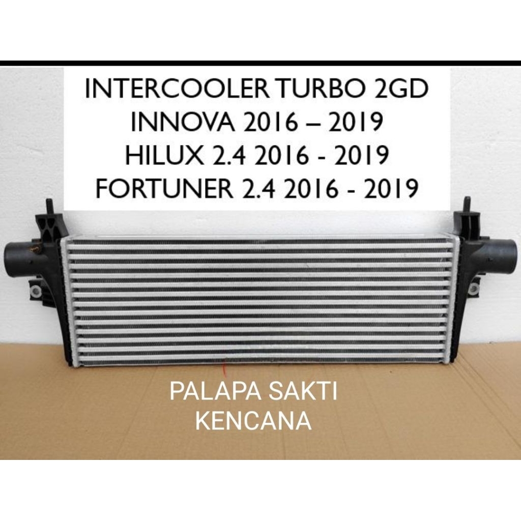 Jual Intercooler Turbo Assy Toyota Hilux Revo 2400cc 2016-2019 2GD Innova Reborn 2400cc 2016 ...