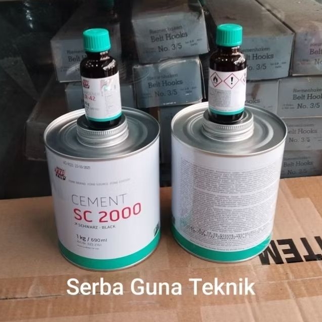 Jual Lem Belt Conveyor SC 2000 Plus Hardener Rema Tip Top Lem Rubber ...