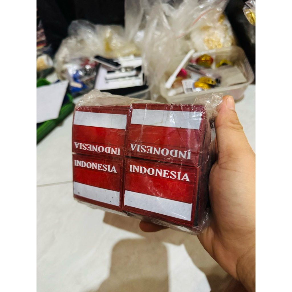 Jual Badge Prevet INDONESIA Bedge Merah Putih INDONESIA Satuan Bahan ...
