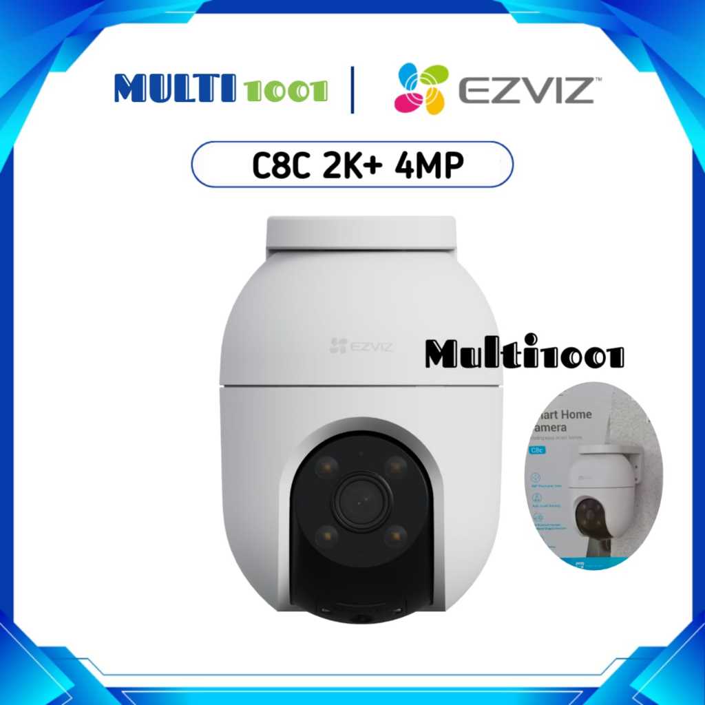 Jual EZVIZ C8C 4MP 2K+ Smart Home Pan & Tilt Outdoor CCTV WiFi IP ...