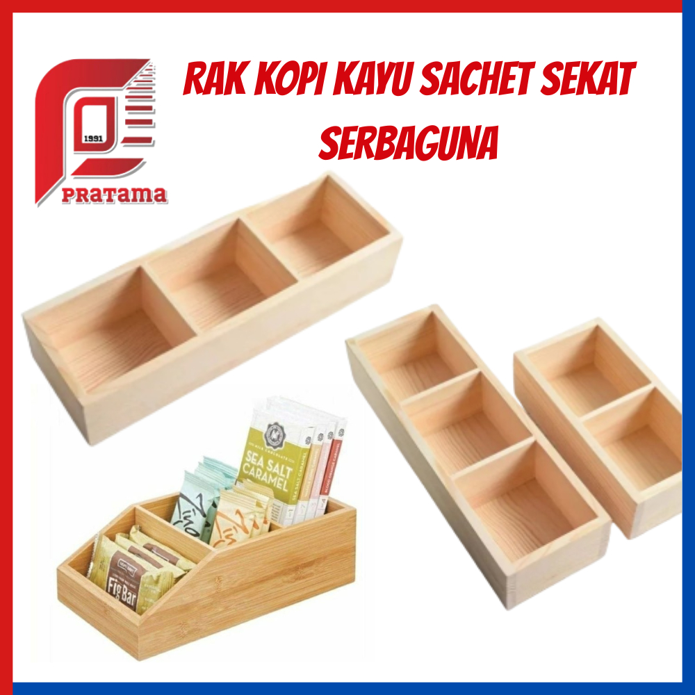 Jual Rak Kopi Sachet Rak Box Coffee Sekat Serbaguna | Shopee Indonesia