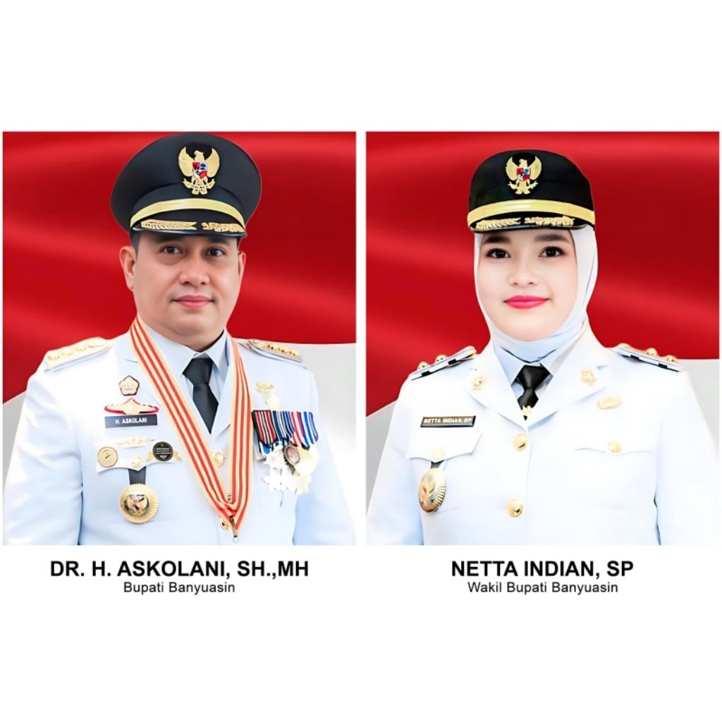 Jual Cetak Poster Bupati Banyuasin dan Wakil Bupati Banyuasin | Shopee ...