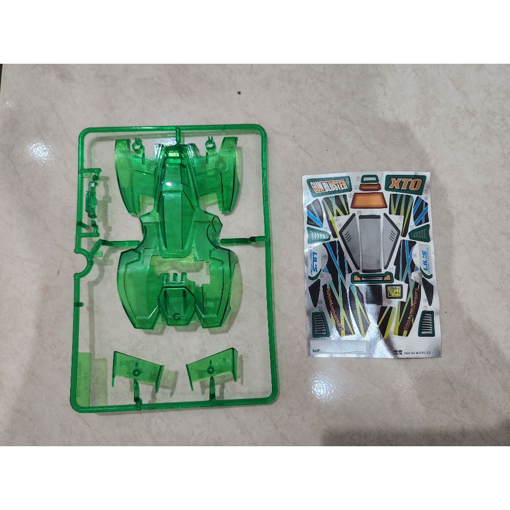 Jual Body Rep. Tamiya Gun Bluster XTO Philippines Special + Stiker Merk ...