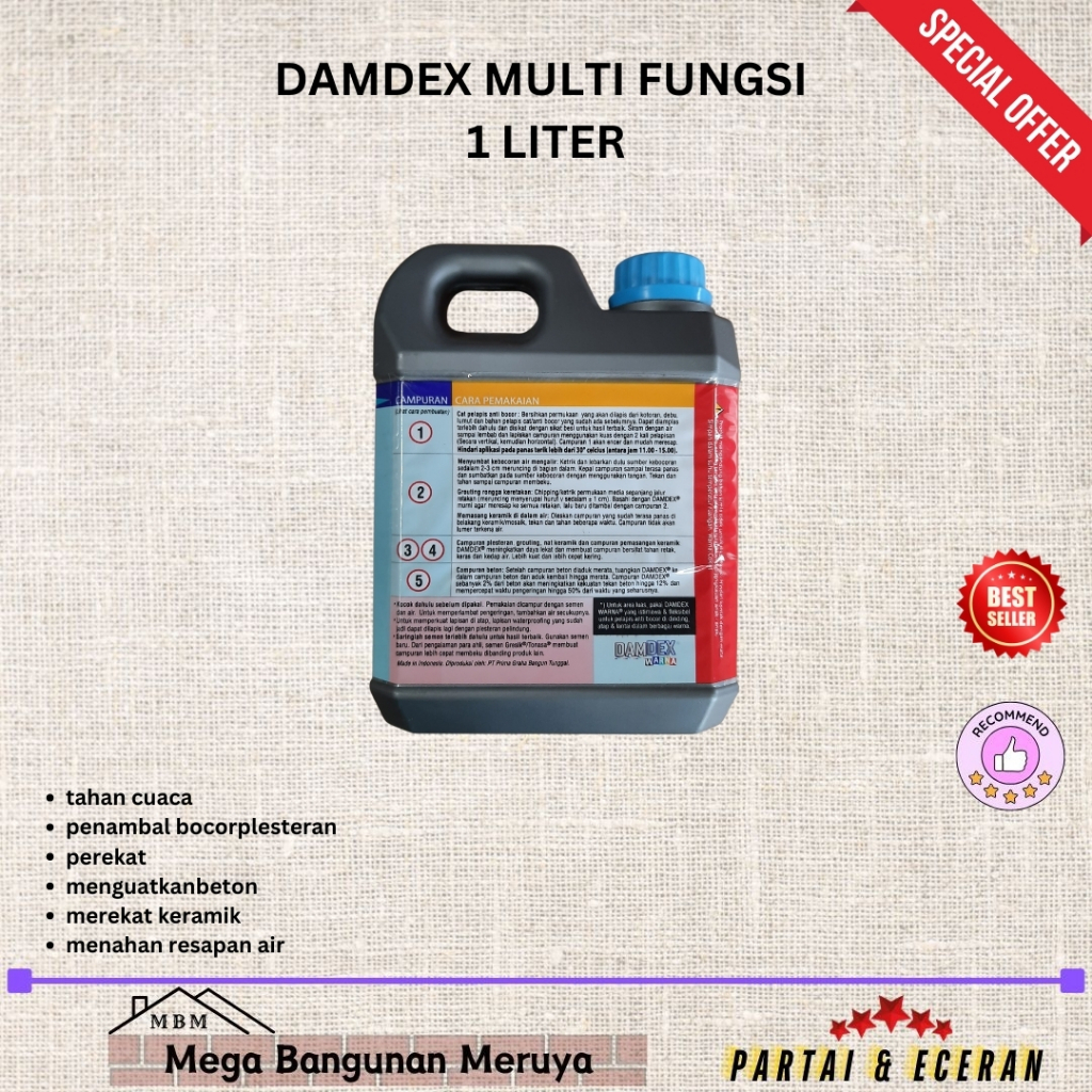 Jual DAMDEX OBAT COR MULTI FUNGSI 1 kg | Shopee Indonesia