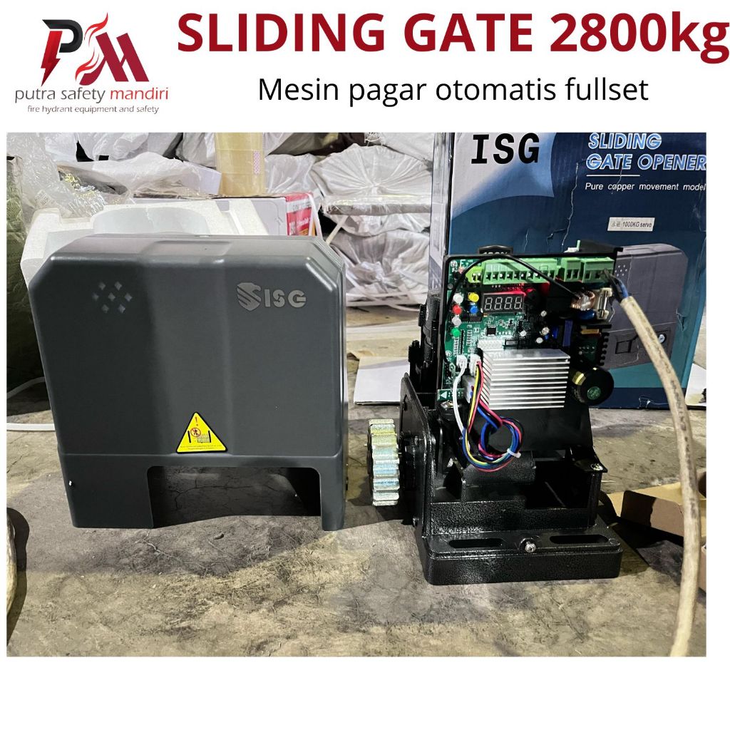 Jual SLIDING GATE KAPASITAS 2800KG MESIN OTOMATIS PINTU PAGAR GERBANG ...