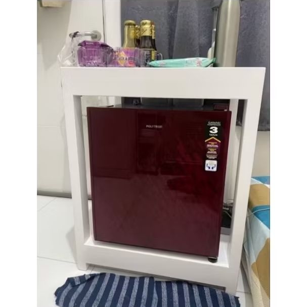 Jual meja kulkas mini/meja kulkas kecil/meja kulkas mini 2 susun ...