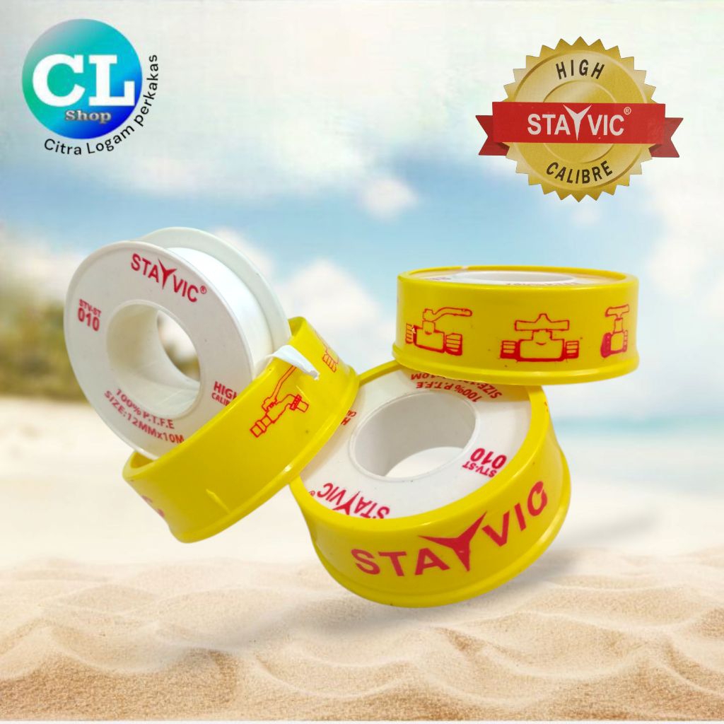 Jual SEAL TAPE drat kran air siltip 10m sealtape selotip angin seltip ...