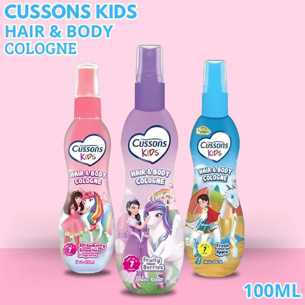 Jual Cussons kids hair & body cologne 100ml Fruity series | Shopee ...