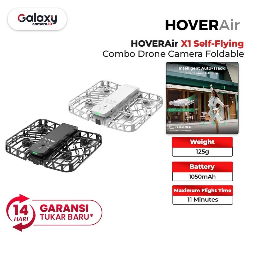 Jual HoverAir Hover Air X1 Combo Drone Camera Foldable Garansi Resmi | Shopee Indonesia