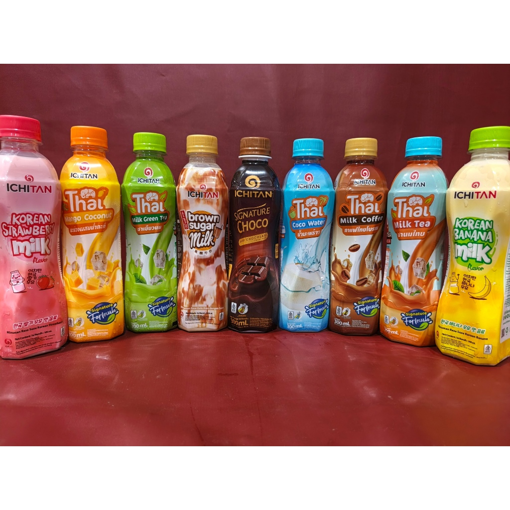 Jual Ichitan Thai Milk Tea Varian Drink 310ml - Thai Milk Tea | Brown Sugar Milk | Thai Milk ...