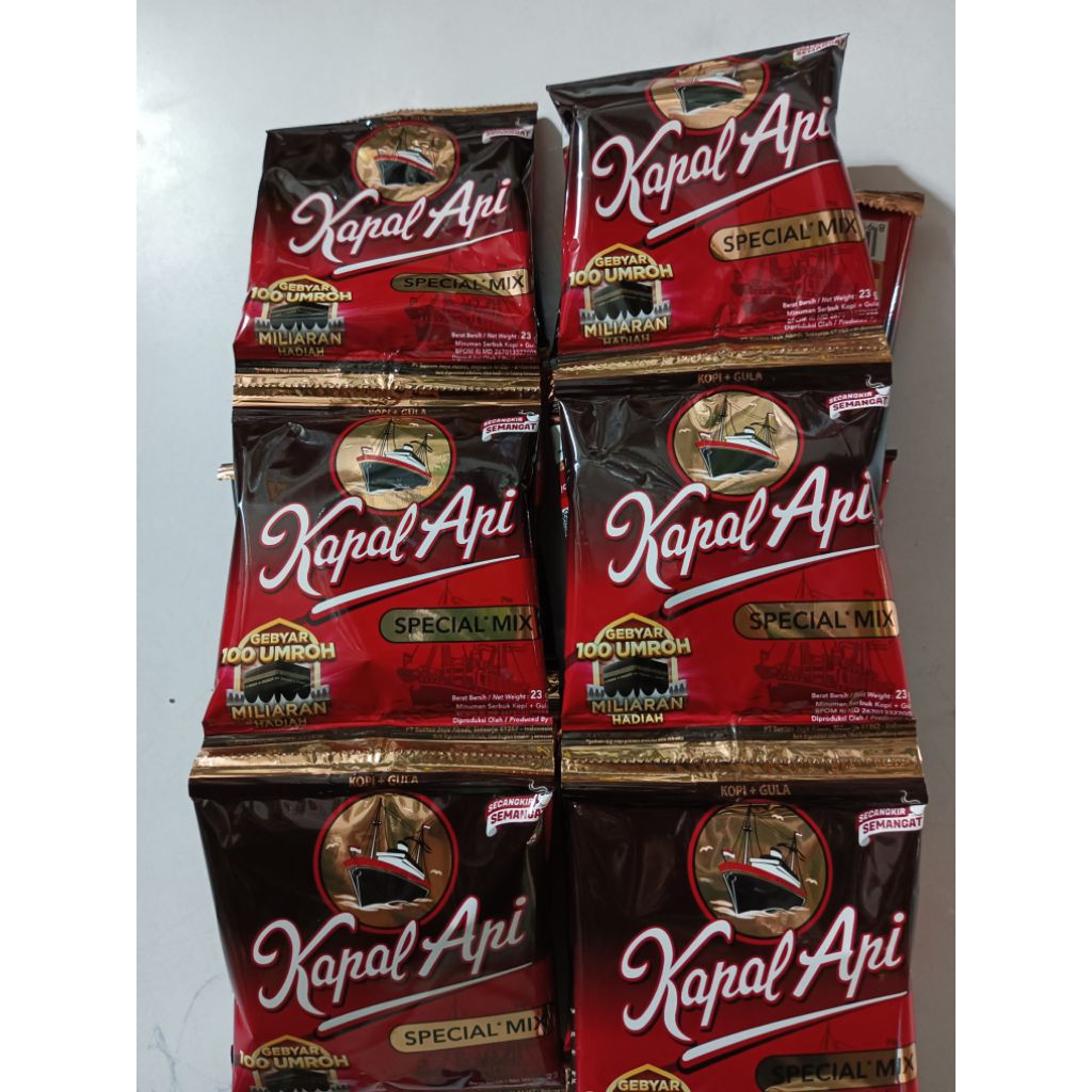 Jual Kapal Api special mix, kopi renceng 10 saset 23gr | Shopee Indonesia