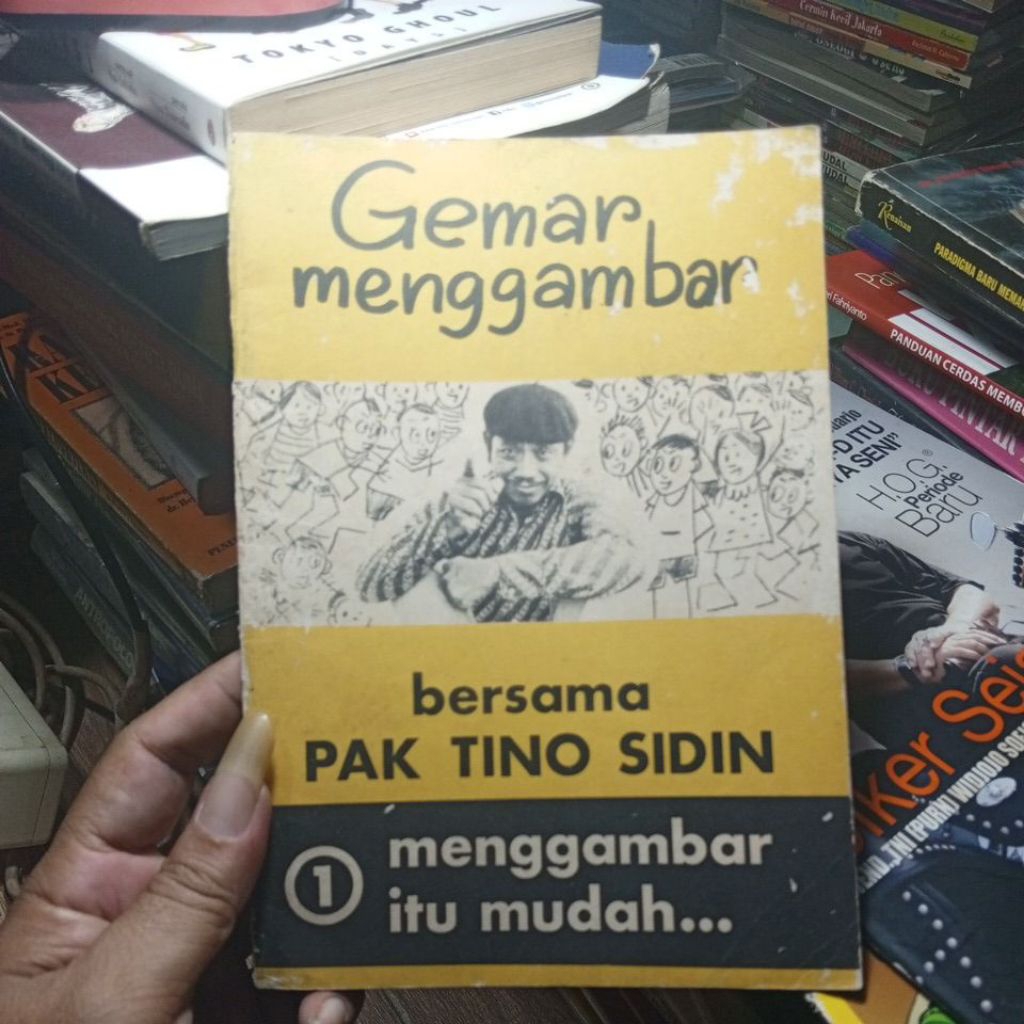 Jual buku, GEMAR MENGGAMBAR, BERSAMA PAK TINO SIDIN, kondisi baik, used ...