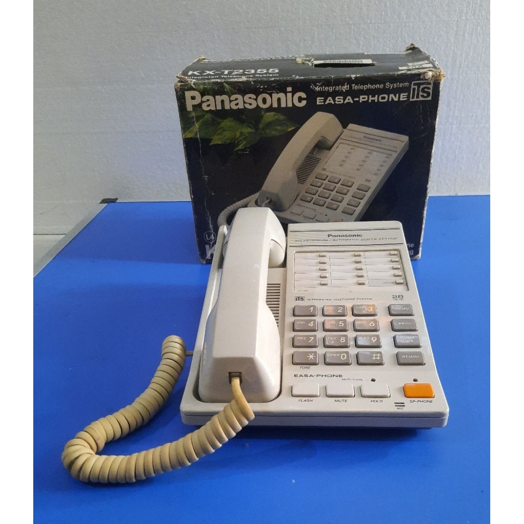 Jual Pesawat Telpon Rumah/Kantor Merk Panasonic Model KX-T2355 | Shopee Indonesia