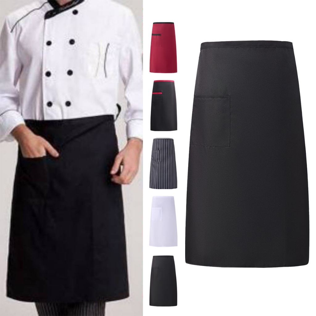 Jual Apron waiters Celemek Setengah Anti Minyak Setengah Badan Dewasa ...