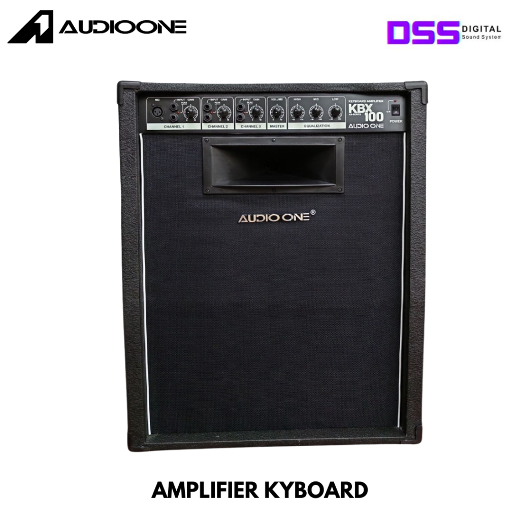Jual Ampli Karaoke Brand Audio One Ampli Keyboard 12 Inch Type KBX 100 ...