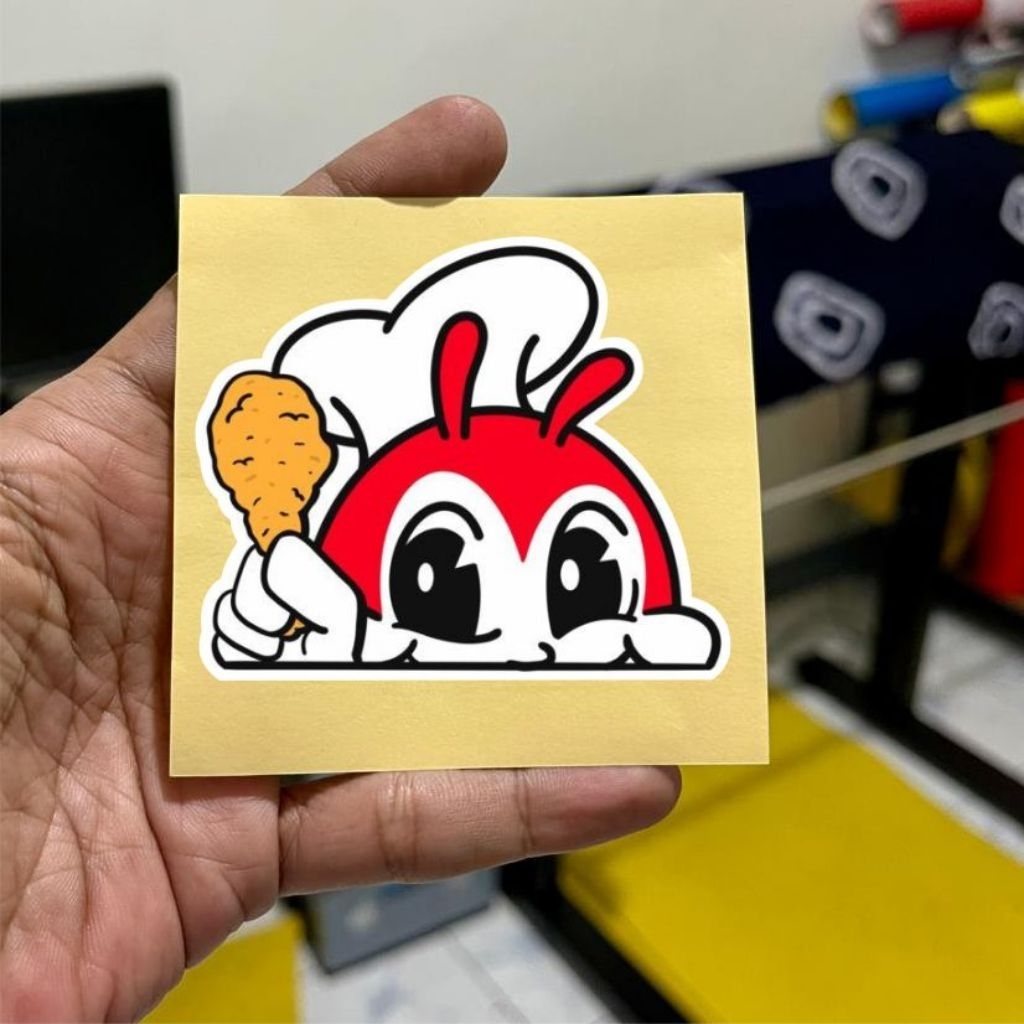 Jual #99, sticker ayam lucu, sticker koki ayam, stiker nyala reflektive ...