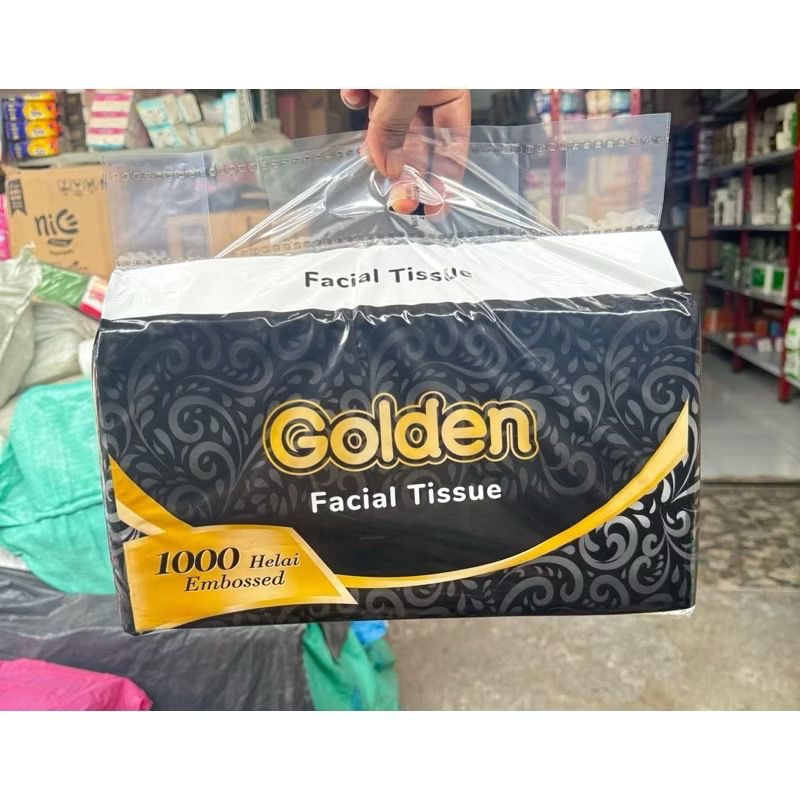 Jual Facial tisu GOLDEN 1000helai (Murah meriah) | Shopee Indonesia