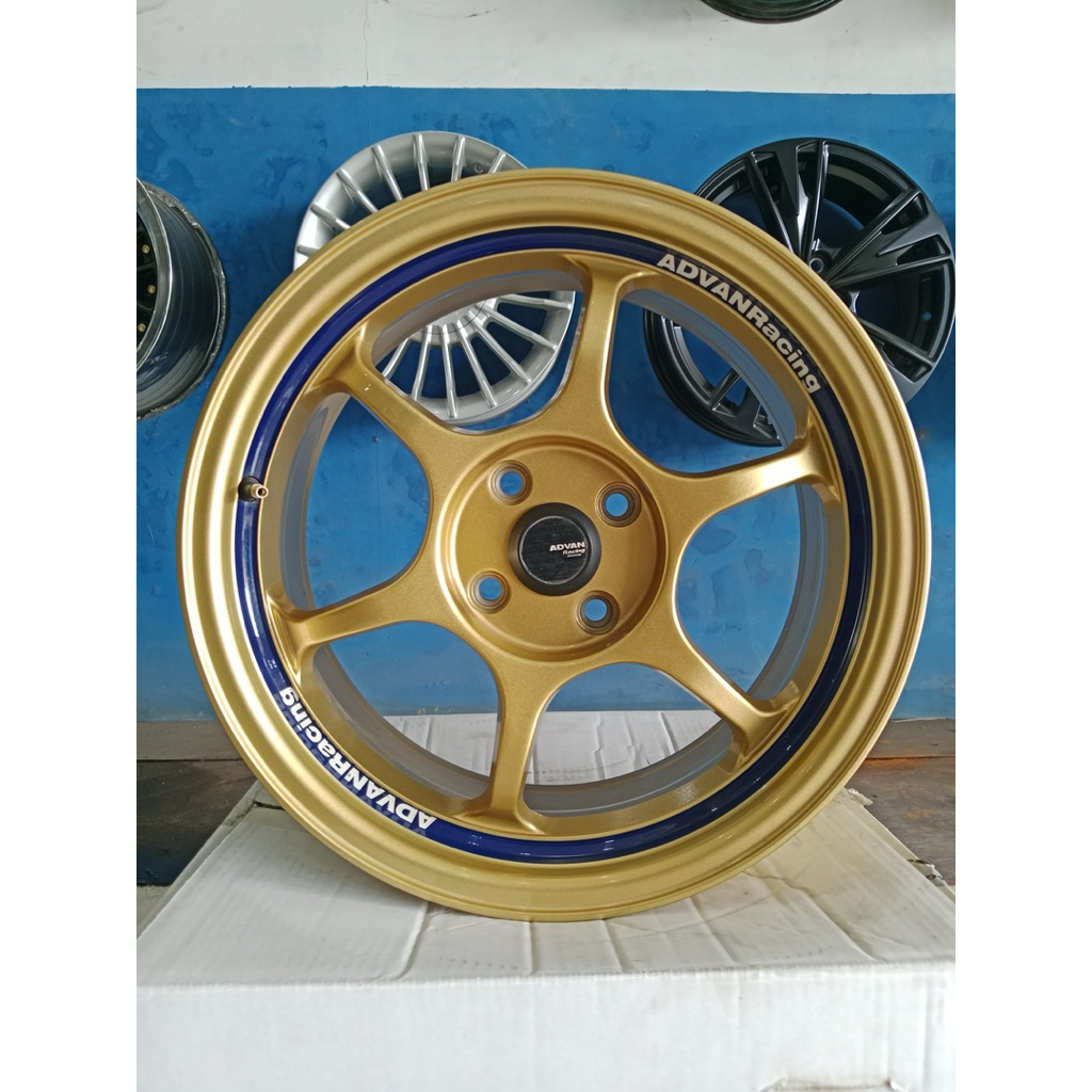 Jual velg advan racing ring 16 pcd 4x100 cocok jazz yaris agya ayla dll ...