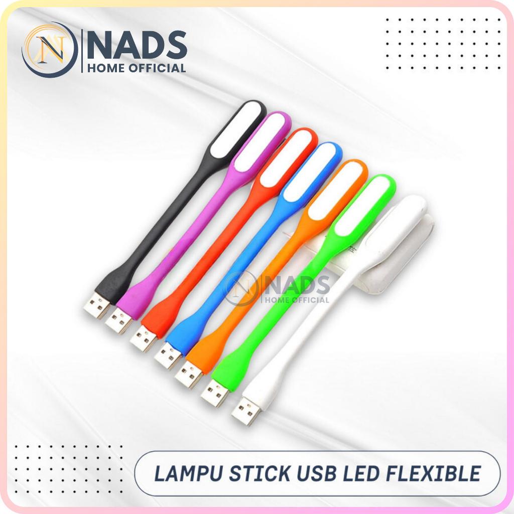 Jual Lampu Stik LED USB Laptop Flexibel Lampu Baca Lentur USB Warna ...