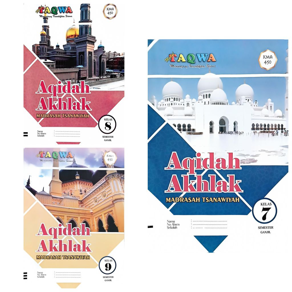 Jual BUKU LKS SMP MTS AKIDAH AKHLAK KELAS 7 8 9 KURIKULUM MERDEKA SEMESTER 1 GANJIL TA.2025/2026 ...