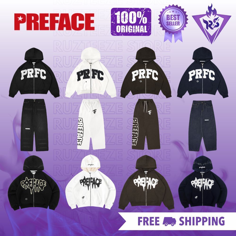 Jual [ORIGINAL 100%] Zip Hoodie PREFACE UNFINISHED | Heatwave Smooch ...