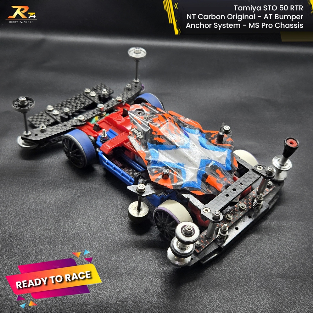 Jual Tamiya STO 50 RTR IOC - NT Carbon ORI - AT Bumper - Anchor - MS ...