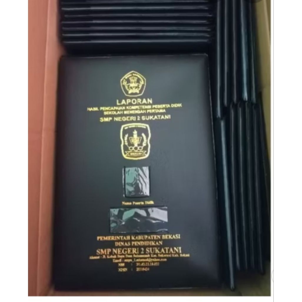 Jual MAP IJAZAH DAN SAMPUL RAPOR ISI 14 LEMBAR | Shopee Indonesia