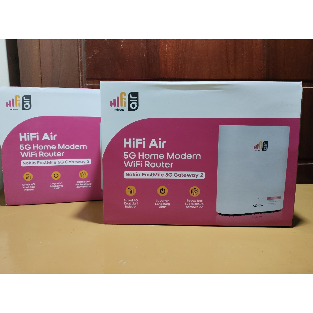 Jual Indosat HiFi Air Router Nokia FastMile 5G Gateway 2 | Shopee Indonesia