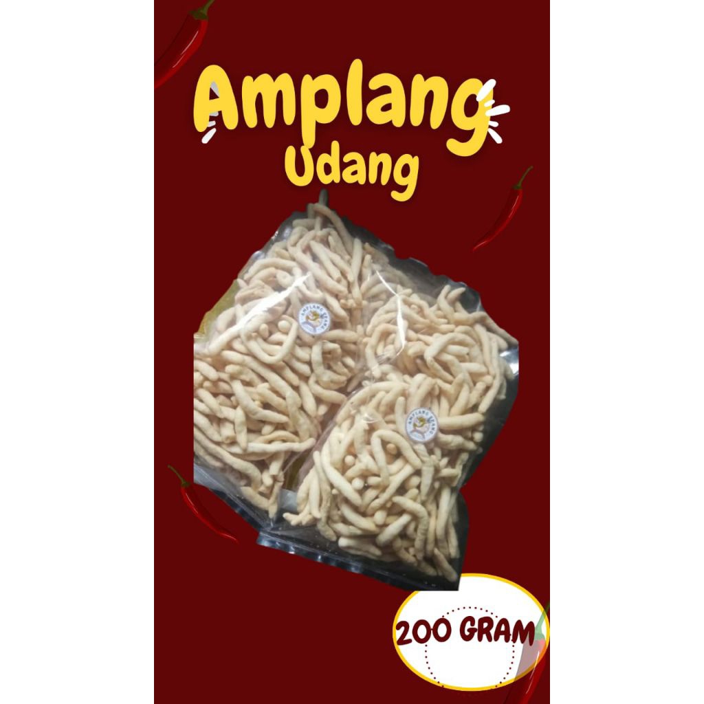 Jual Amplang udang Khas Riau, Tembilahan ukuran 200 gram | Shopee Indonesia