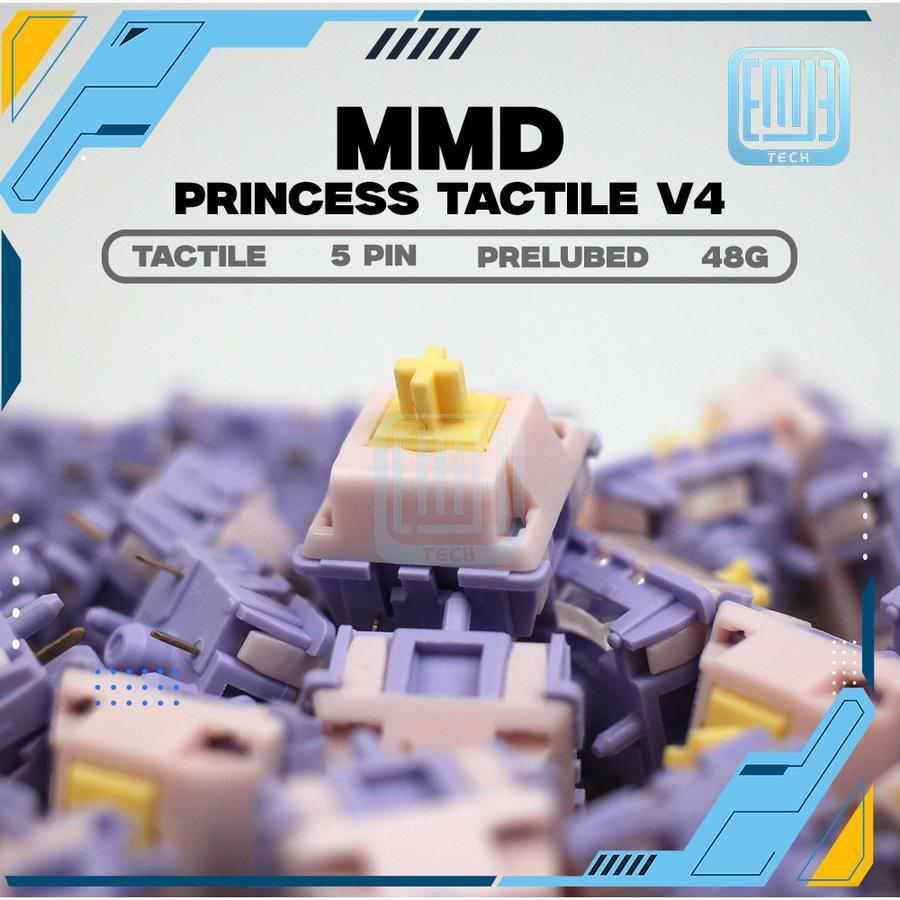 Jual MMD Princess Tactile V4 48g PCB Mount 5-Pin Long Pole LED Diffuser ...