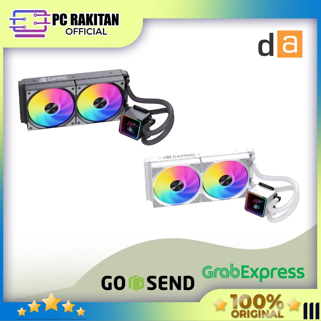 Jual DIGITAL ALLIANCE KAZE WATER COOLING AIO 240 ARGB DIGITAL - BLACK ...