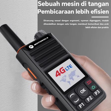 Jual Motorola POC HT Zello Walkie Talkie B7 4G Jarak jauh 5000KM WiFi/Bluetooth Sim | Shopee ...
