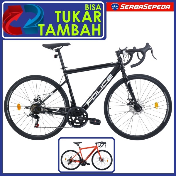 Jual Police Sepeda Balap Toronto EFG 7 Speed 700C | Shopee Indonesia