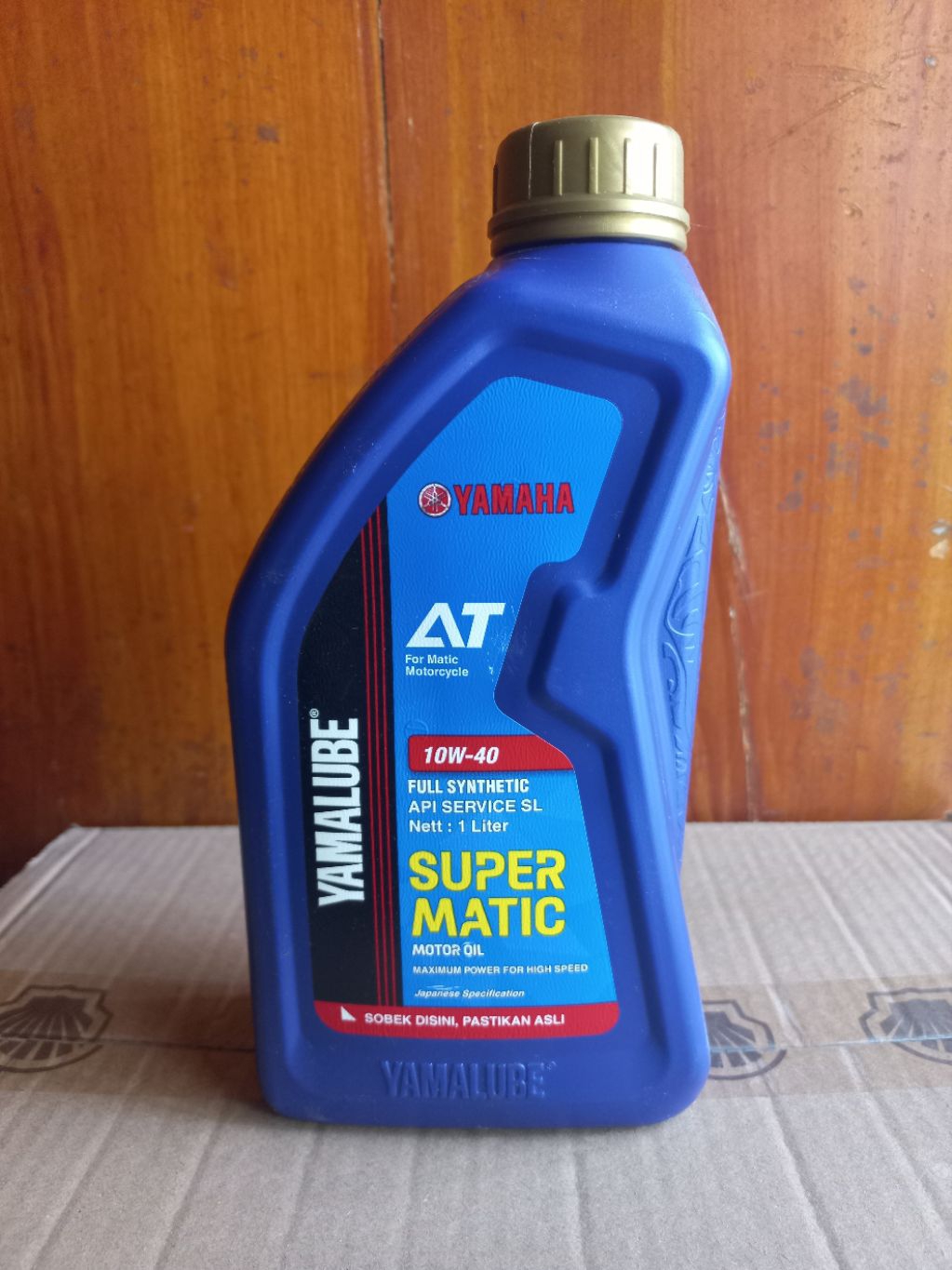 Jual Yamalube Super Matic Fully Synthetic API SL 10W-40 1L Original | Shopee Indonesia