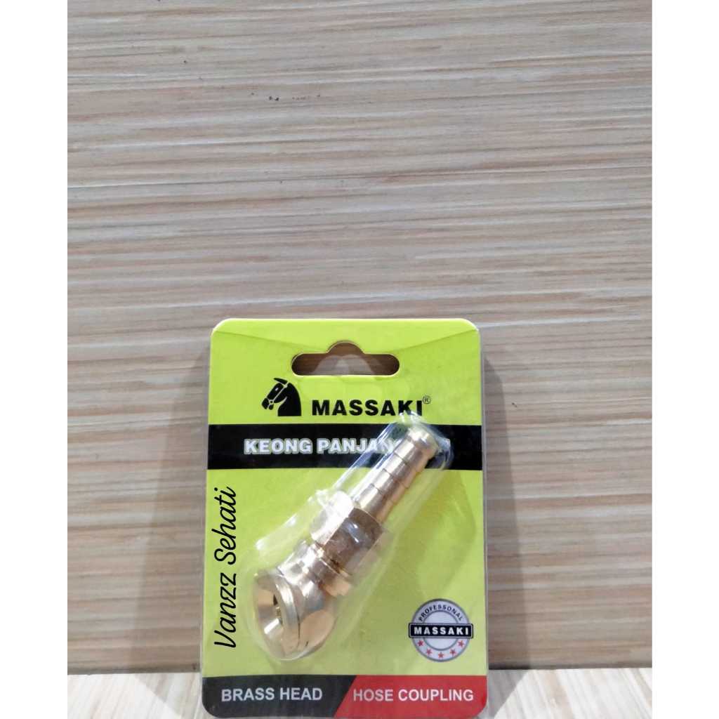 Jual Isi Angin Ban Model Kepala Keong 1/4 Inch Merk Massaki / Kepala ...